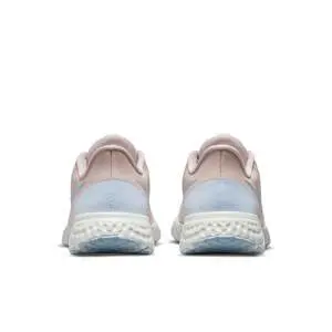 Nike Revolution Low Top Athletic Sneakers - Pink/silver/blue