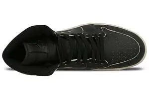 JORDAN 1 Retro High Premium - Black/desert Sand