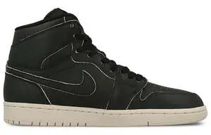 JORDAN 1 Retro High Premium - Black/desert Sand
