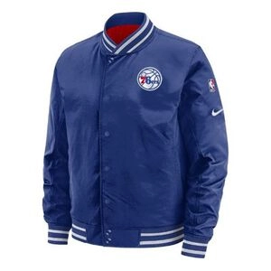 Nike Philadelphia 76ers Reversible Jacket - Dark Blue