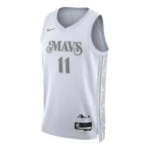 Nike Dri-fit Nba Dallas Mavericks 2024/25 City Edition Swingman Jersey Kyrie Irving - White