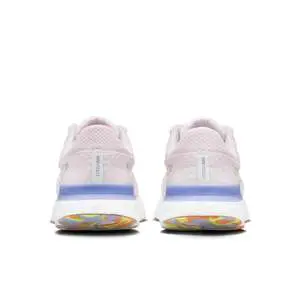 Nike React Infinity Run Flyknit 3 Premium Sneakers - Pink/blue