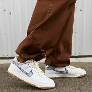 Nike Dunk Low "washed Denim - White/blue