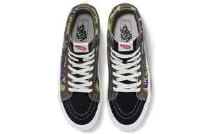 VANS Og Sk8-hi Lx Mixed Camo High-top Sneakers - Green