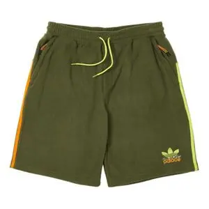 Adidas Originals X Palace Crossover Stripe Logo Straight Shorts - Multi-color