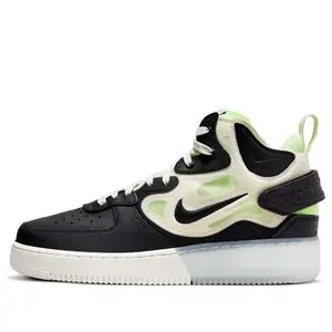 Nike Force 1 Mid React Sneakers - Black/green