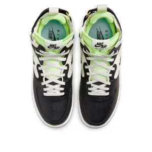Nike Force 1 Mid React Sneakers - Black/green