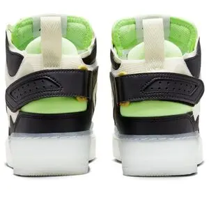 Nike Force 1 Mid React Sneakers - Black/green