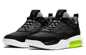JORDAN Air Max 200 Xx "black Volt" Sneakers - Black/dark Grey/volt