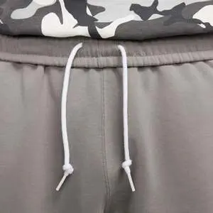 Nike Solo Swoosh French Terry Shorts - Grey