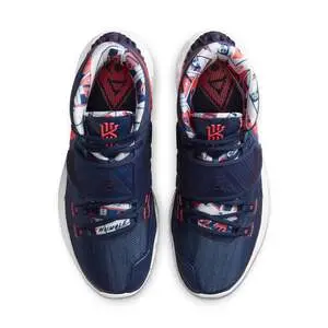 Nike Kyrie Mid Top Basketball Sneakers - Blue
