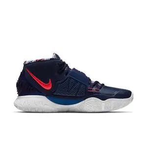 Nike Kyrie Mid Top Basketball Sneakers - Blue