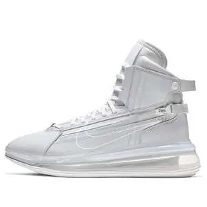 Nike Max 720 Saturn High Top Sneakers - White