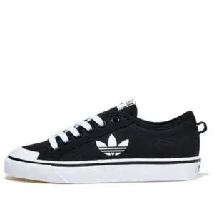 Adidas Nizza Trefoil Sneakers - Black/white