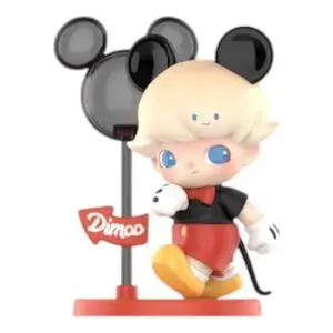 POP MART Disney Dimoo World Figure 'classic Mickey - Multi-color
