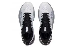 LI-NING Yushuai Retro On Court Sneakers - Grey/black