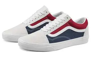 VANS Old Skool Retro Block Suede And Canvas Lace-up Sneakers