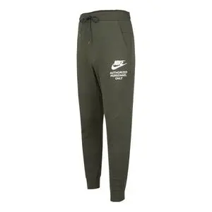 Nike Knit Joggers With Alphabet Logo Detailing - Multi-color