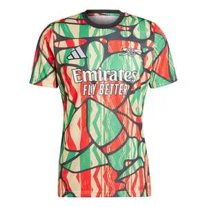 Adidas Arsenal Pre-match Football Jersey - Green/red