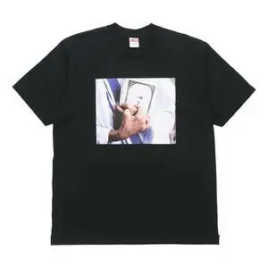 Supreme Week 7 Bible Tee Printing Short Sleeve - Black