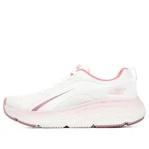 Sketchers Max Cushioning Delta Sneakers - White/coral