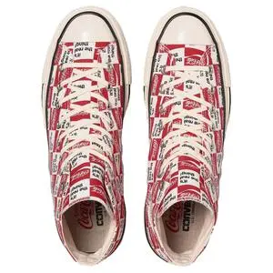 CONVERSE Chuck Taylor All Star High Top Coca-cola Sneakers - Red/white