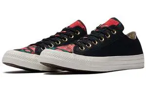 CONVERSE Chuck Taylor All Star Parkway Floral Low Top Sneakers - Black