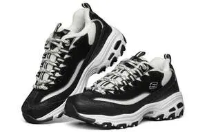 Sketchers D'lites Athletic Sneakers - White/black