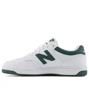 NEW BALANCE 480 Lace-up Sneakers - White/green
