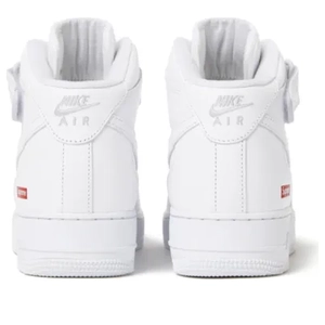 Nike X Supreme Air Force 1 Mid - White