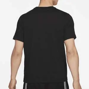 Nike Kyrie Logo Basketball Sports Printing Round Neck Short Sleeve T-shirt - Black