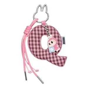 POP MART The Monsters Labubu Pin 'q' Pendant - Multi-color