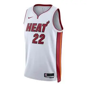 Nike Dri-fit Nba Miami Heat Jimmy Butler Association Edition 2022/23 Swingman Jersey - None