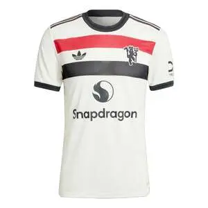 Adidas Manchester United 24/25 Third Authentic Jersey - Off White