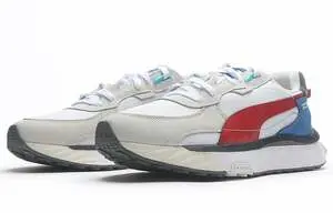 PUMA Wild Rider Layers Sneakers - Red/blue