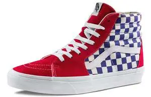 VANS Sk8-hi Bmx Checkerboard Sneakers - Red