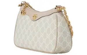 Gucci Ophidia Gg Small Handbag - Beige/white