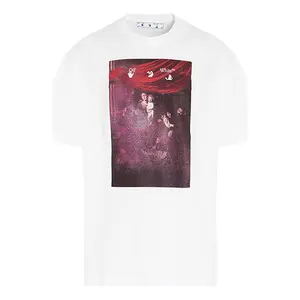 Off-White Printing Solid Color Short Sleeve - White