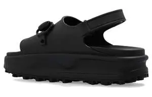 Gucci Interlocking G Platform Sandal - Black