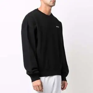 Off-White Round Neck Pullover With Arrow Pattern