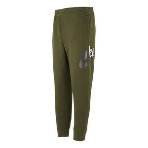 Nike Fleece Lined Stay Warm Bundle Feet Sports Pants/trousers/joggers Olive - Multi-color
