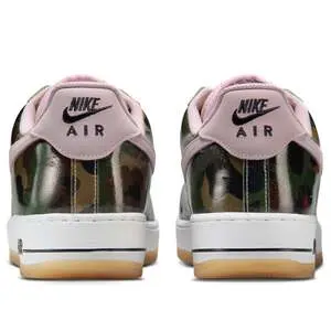 Nike Force 1 Low "patent Camo Pink