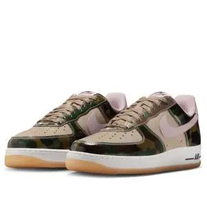 Nike Force 1 Low "patent Camo Pink