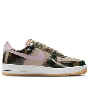 Nike Force 1 Low "patent Camo Pink