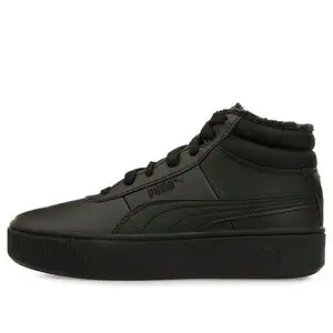 PUMA Vikky Stacked Mid Wtr Sneakers - Black