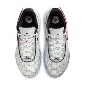 Nike Lebron 20 "the Debut" Low Top Sneakers - Gray/red