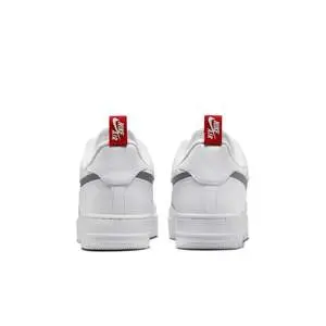 Nike Force 1 Low "cut Out Swoosh - White/red