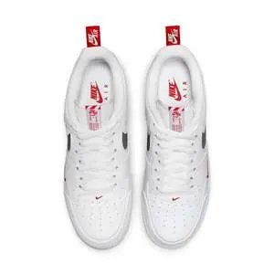 Nike Force 1 Low "cut Out Swoosh - White/red