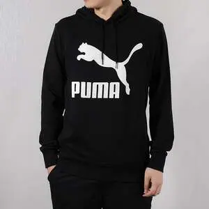 PUMA Large Logo Drawstring Hoodie