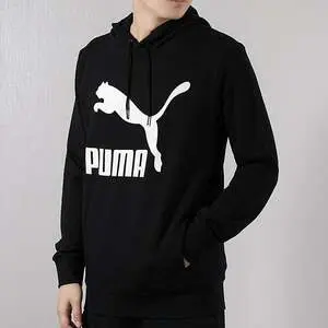 PUMA Large Logo Drawstring Hoodie